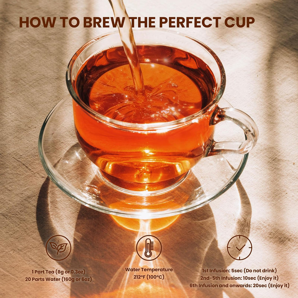 traditional Pu-Erh tea for digestion