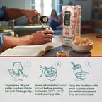 traditional yerba mate beverage