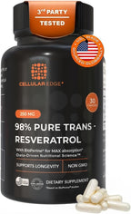 Trans-Resveratrol 250 mg capsules