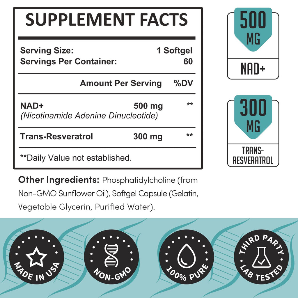 Trans-Resveratrol for cellular health