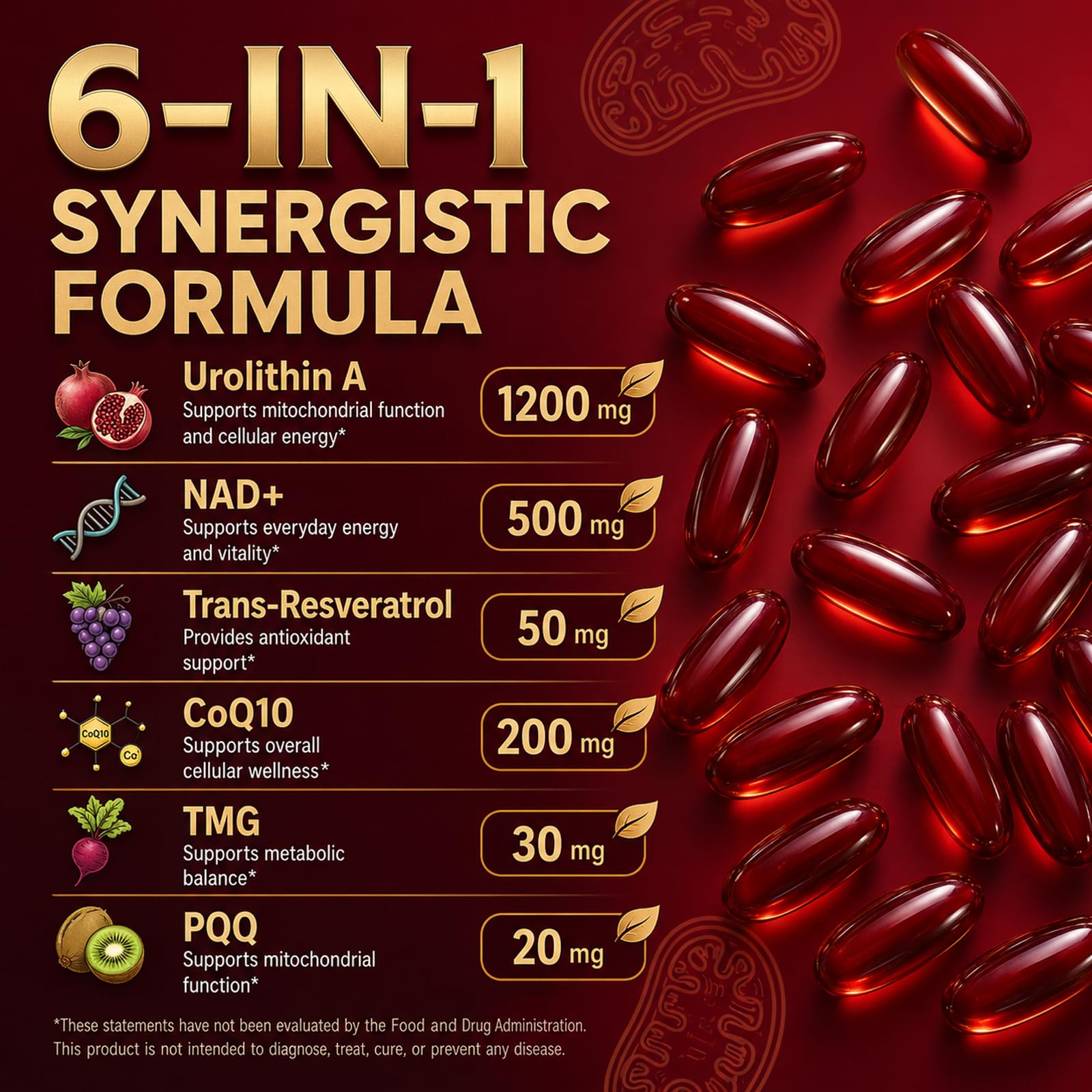 Trans-Resveratrol for cellular health
