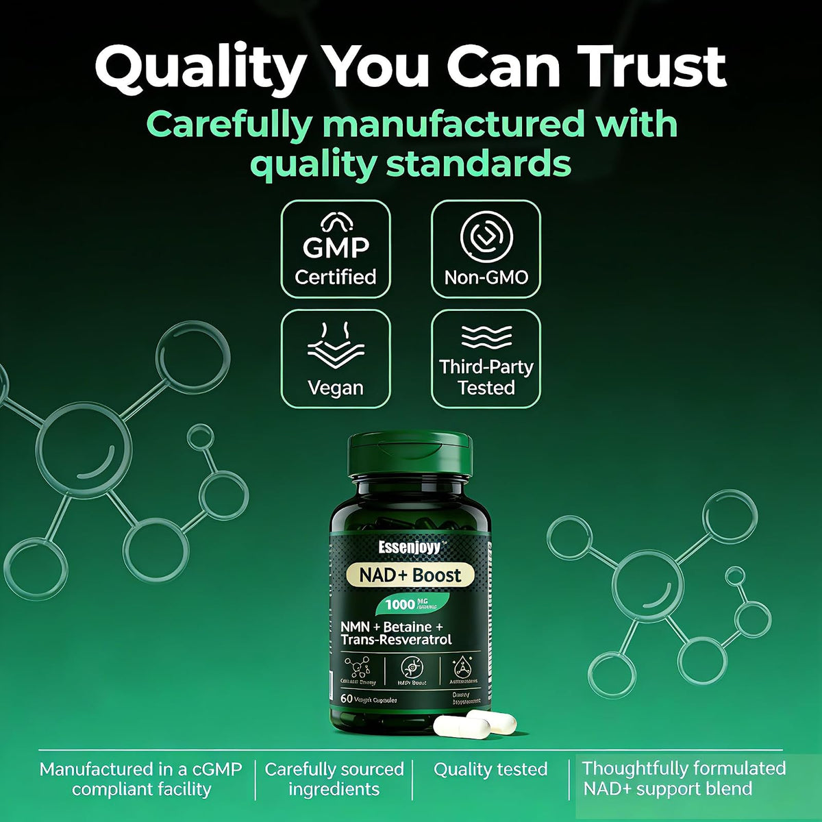 Trans-Resveratrol for optimal wellness