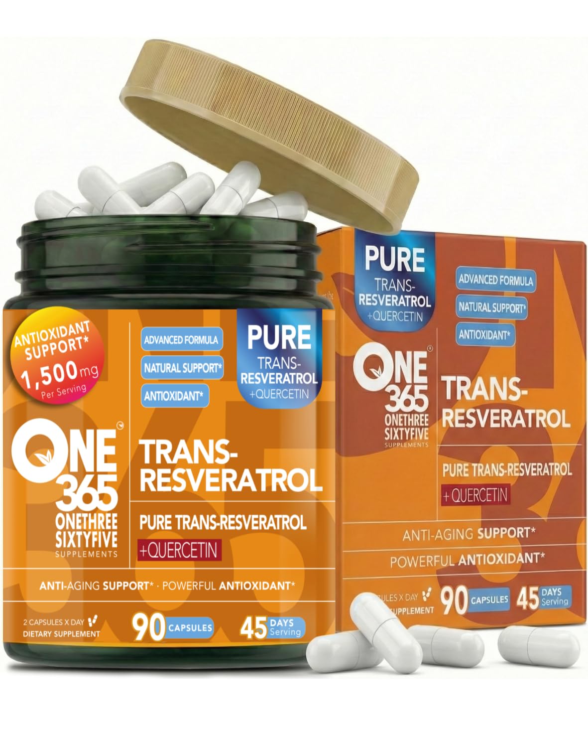 Trans Resveratrol Quercetin health benefits