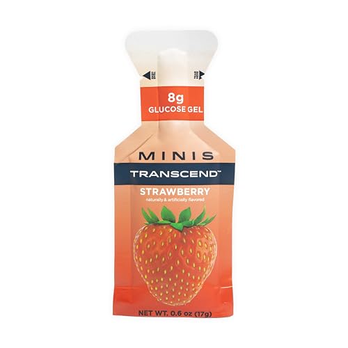 Transcend Foods mini strawberry gel energy boost
