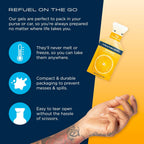Transcend Foods orange gel for workouts