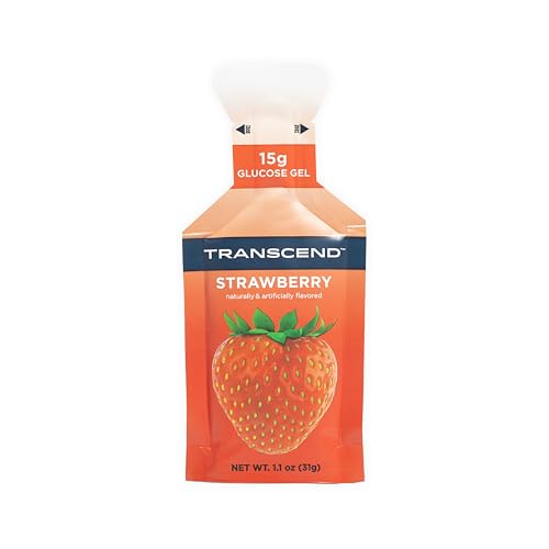 Transcend Foods strawberry energy gel pack