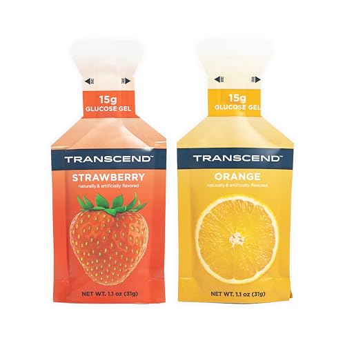 Transcend Foods strawberry orange energy gels