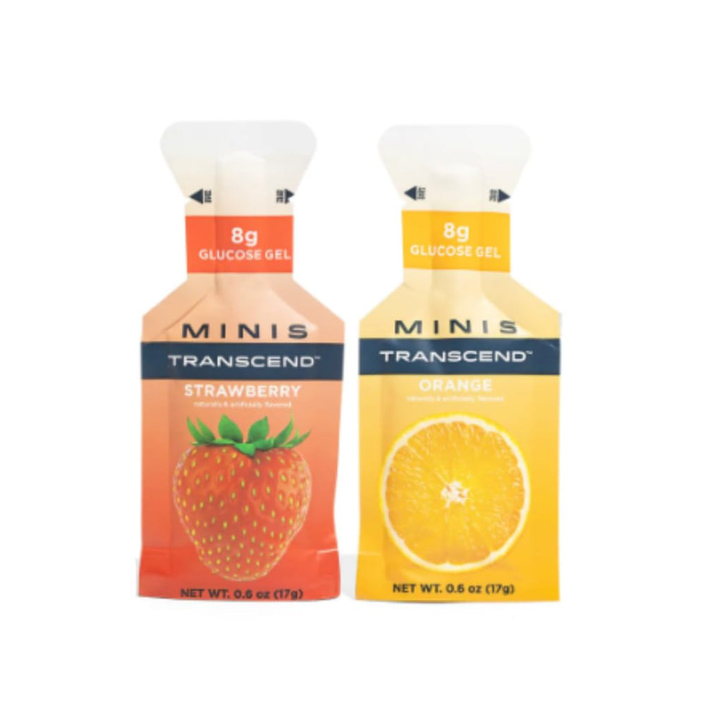 Transcend Foods strawberry orange energy gels