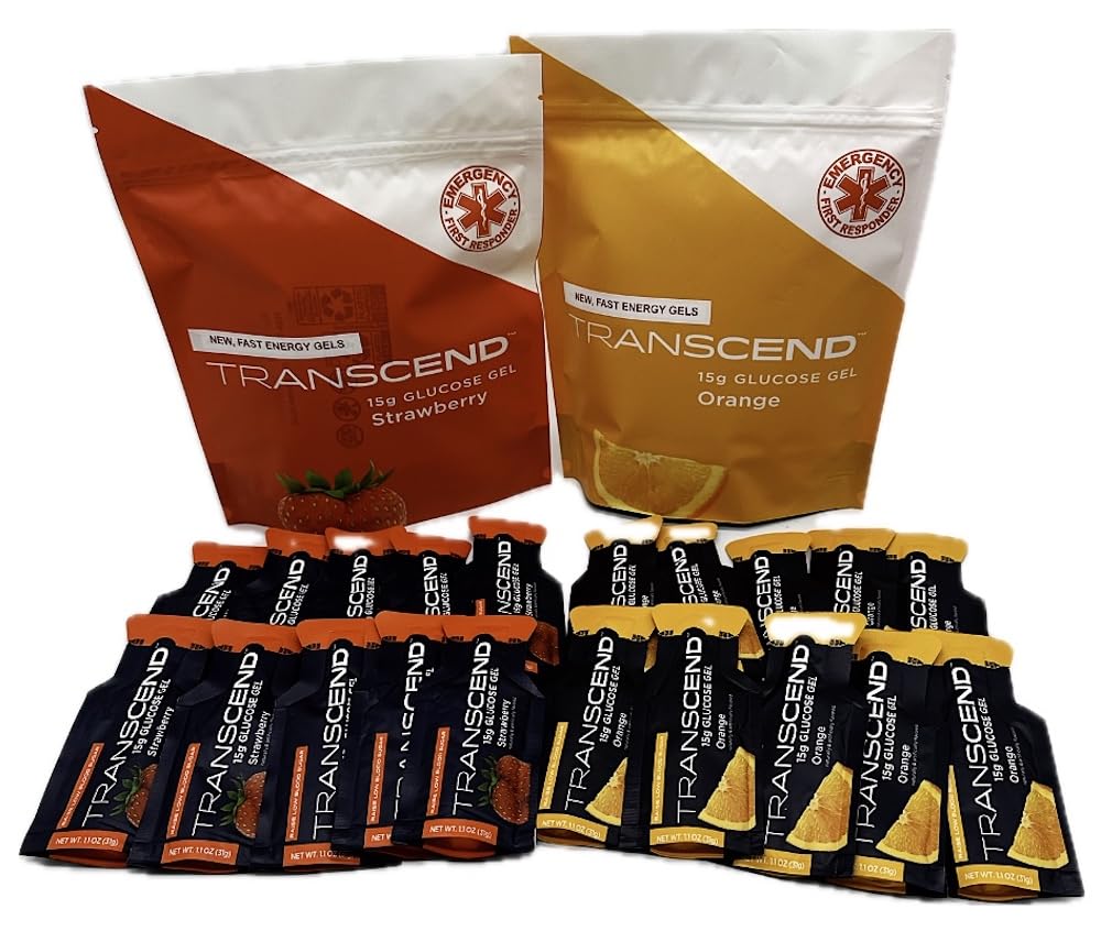 Transcend glucose gel energy boost