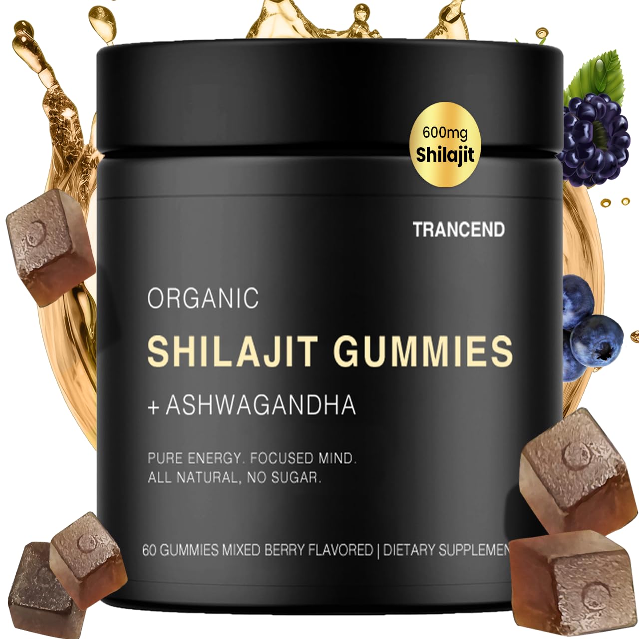 Transcend Gold Shilajit Gummies benefits