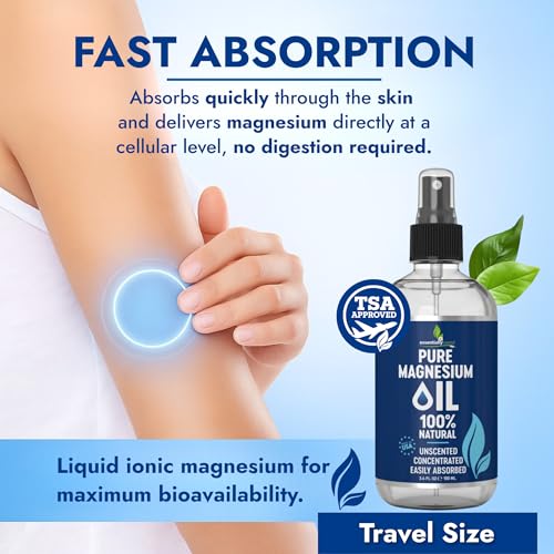 Transdermal magnesium oil for recovery