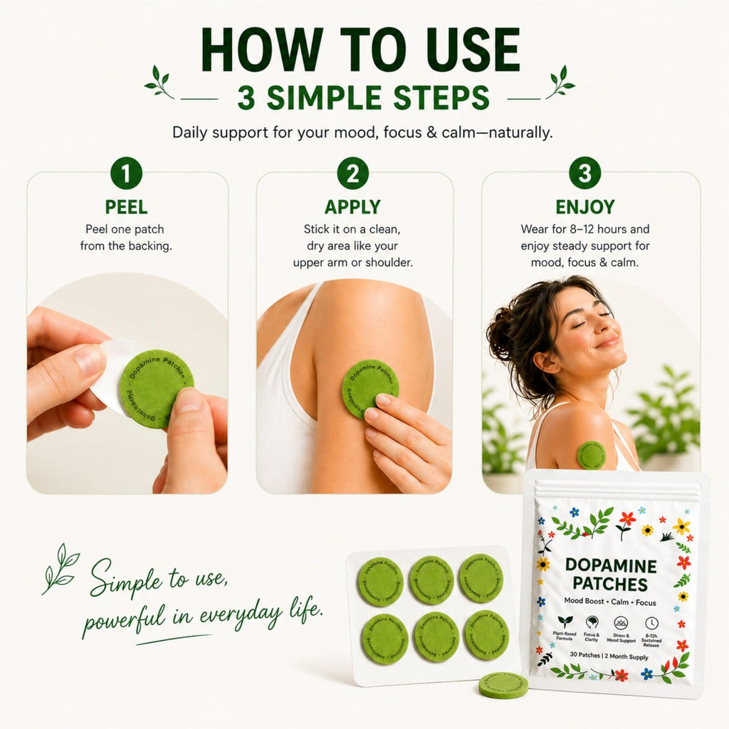 transdermal patches for mood boost