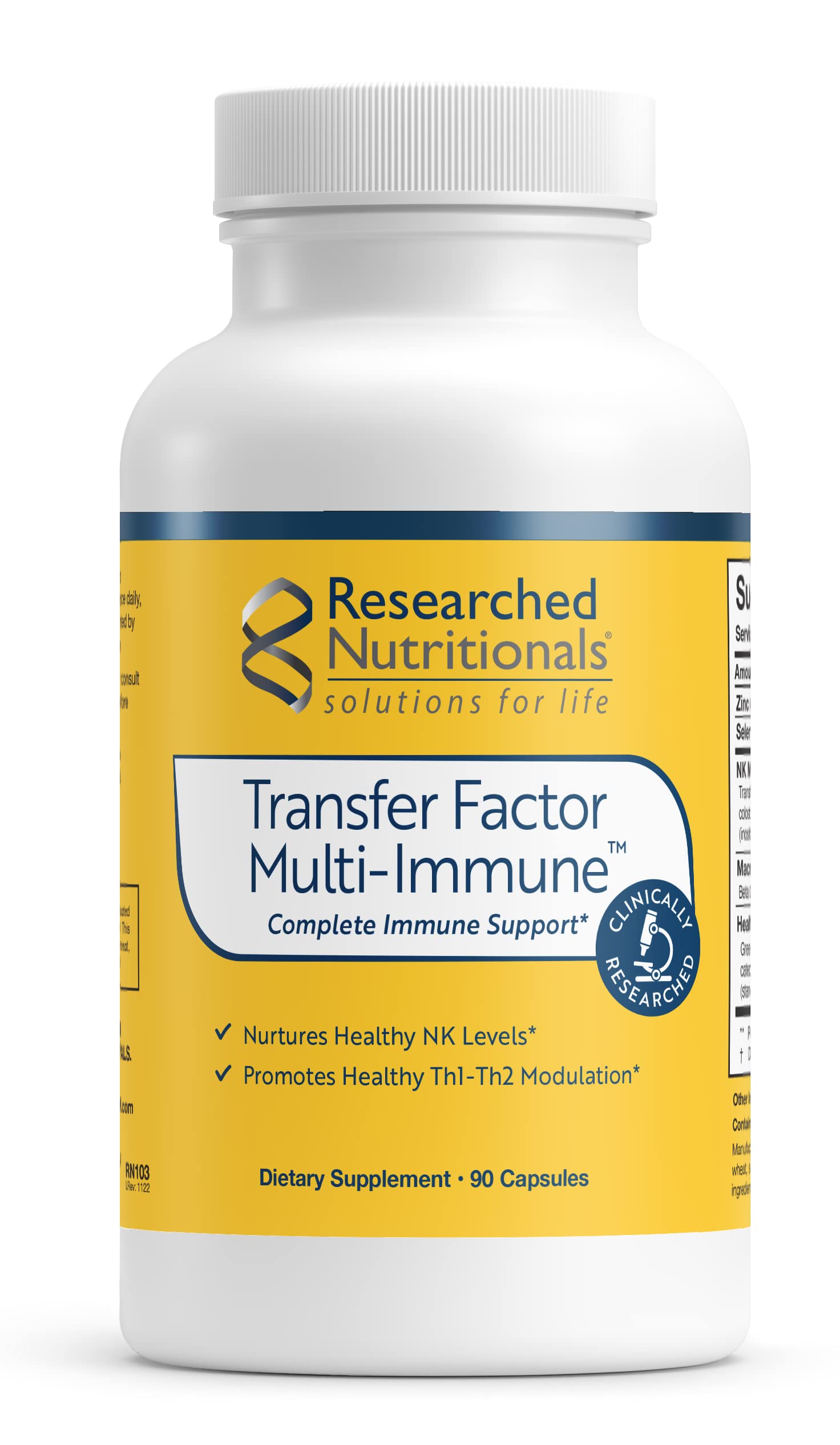 Transfer Factor immune support capsules