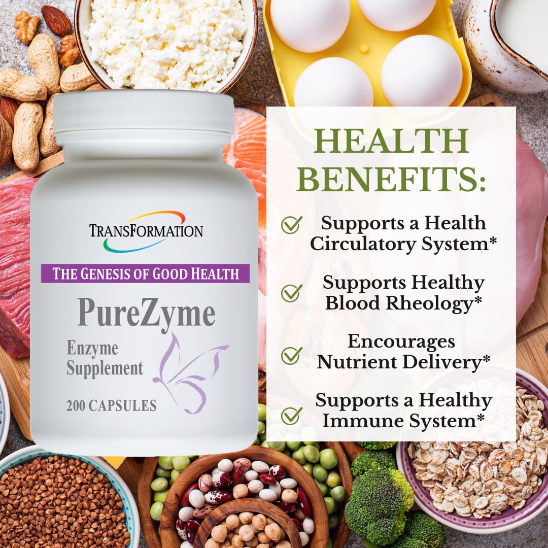 Transformation digestive enzymes for digestion