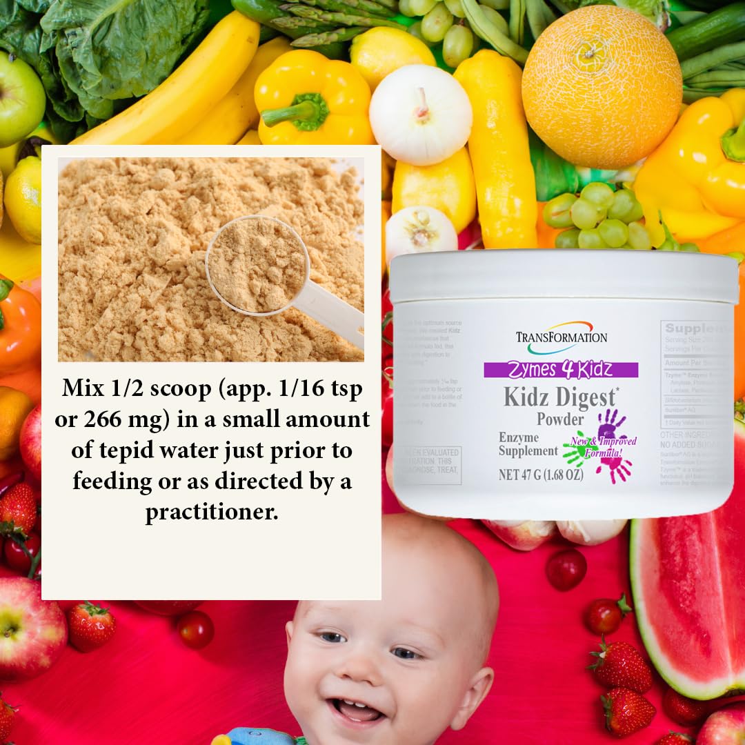 TRANSFORMATION enzymes powder for improved digestion