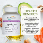 TRANSFORMATION LypoZyme capsules for gut health