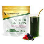 Transformation Super Greens powder for energy