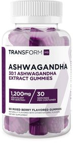 TransformHQ ashwagandha gummies for stress relief
