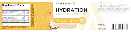 TransformHQ hydration for active lifestyle