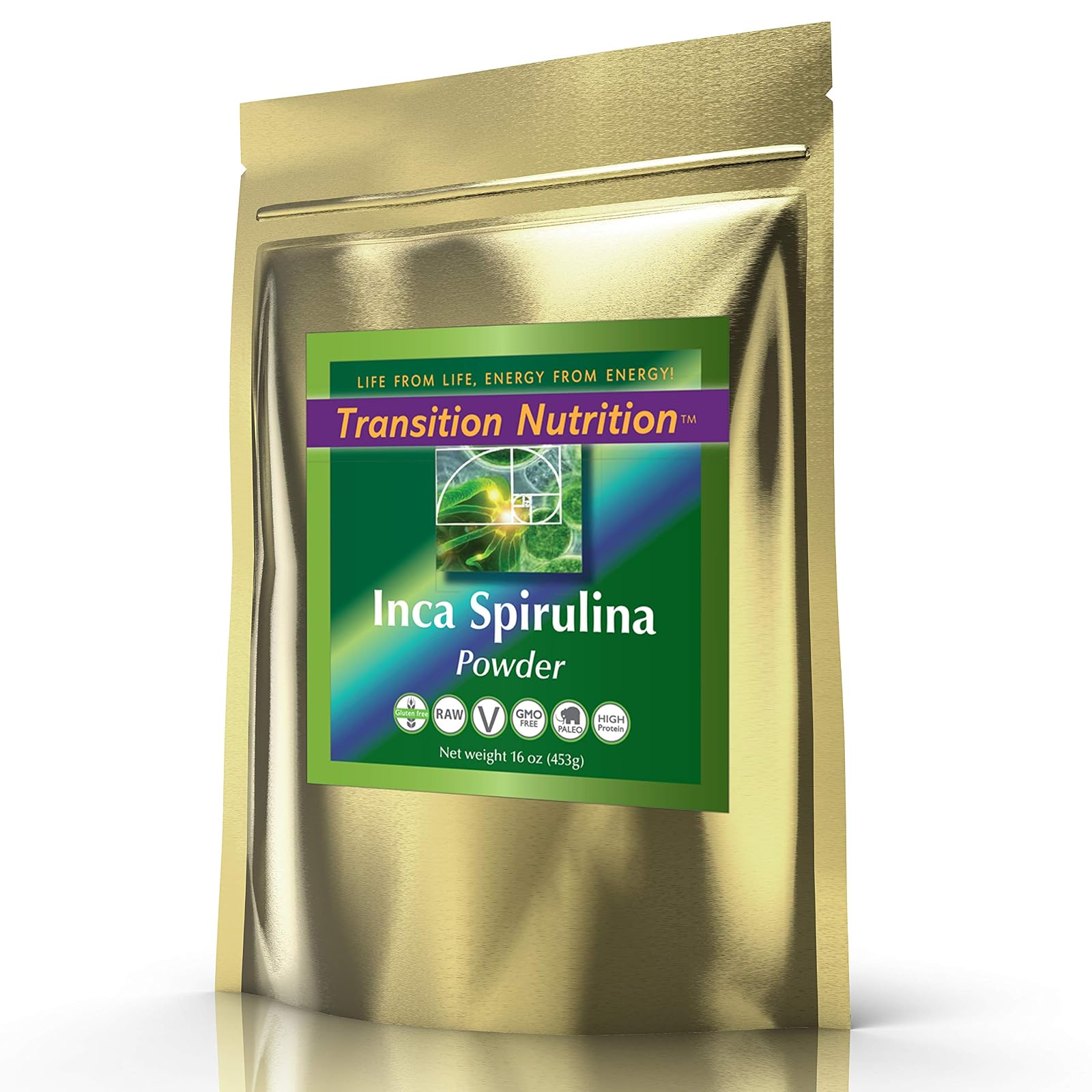 Transition Nutrition spirulina powder benefits
