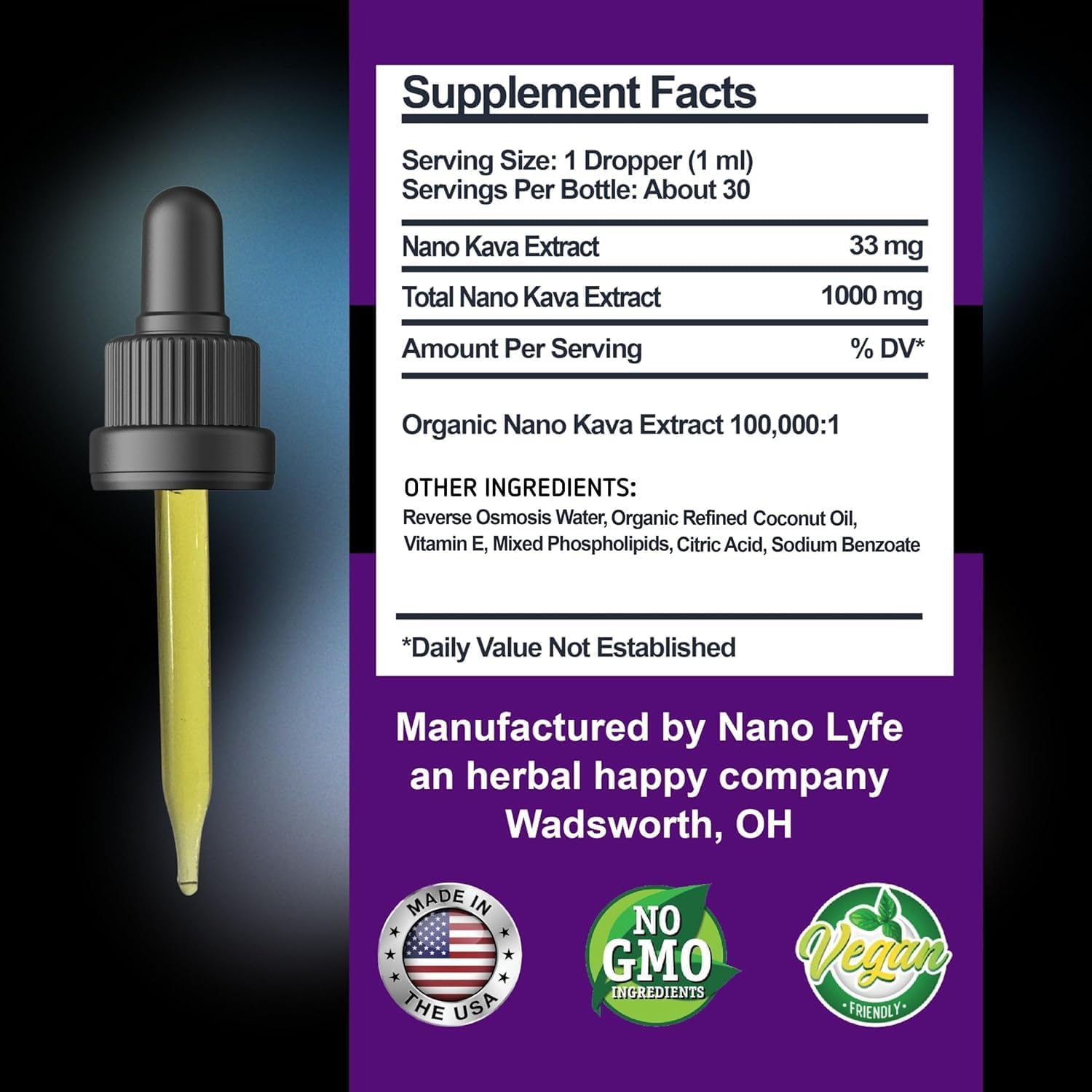 translucent nano kava extract