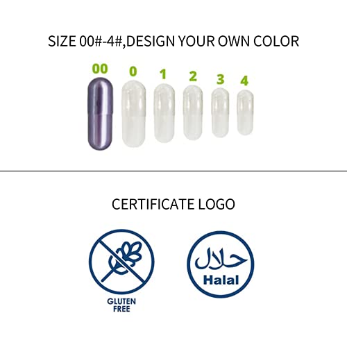 transparent capsules for custom blends