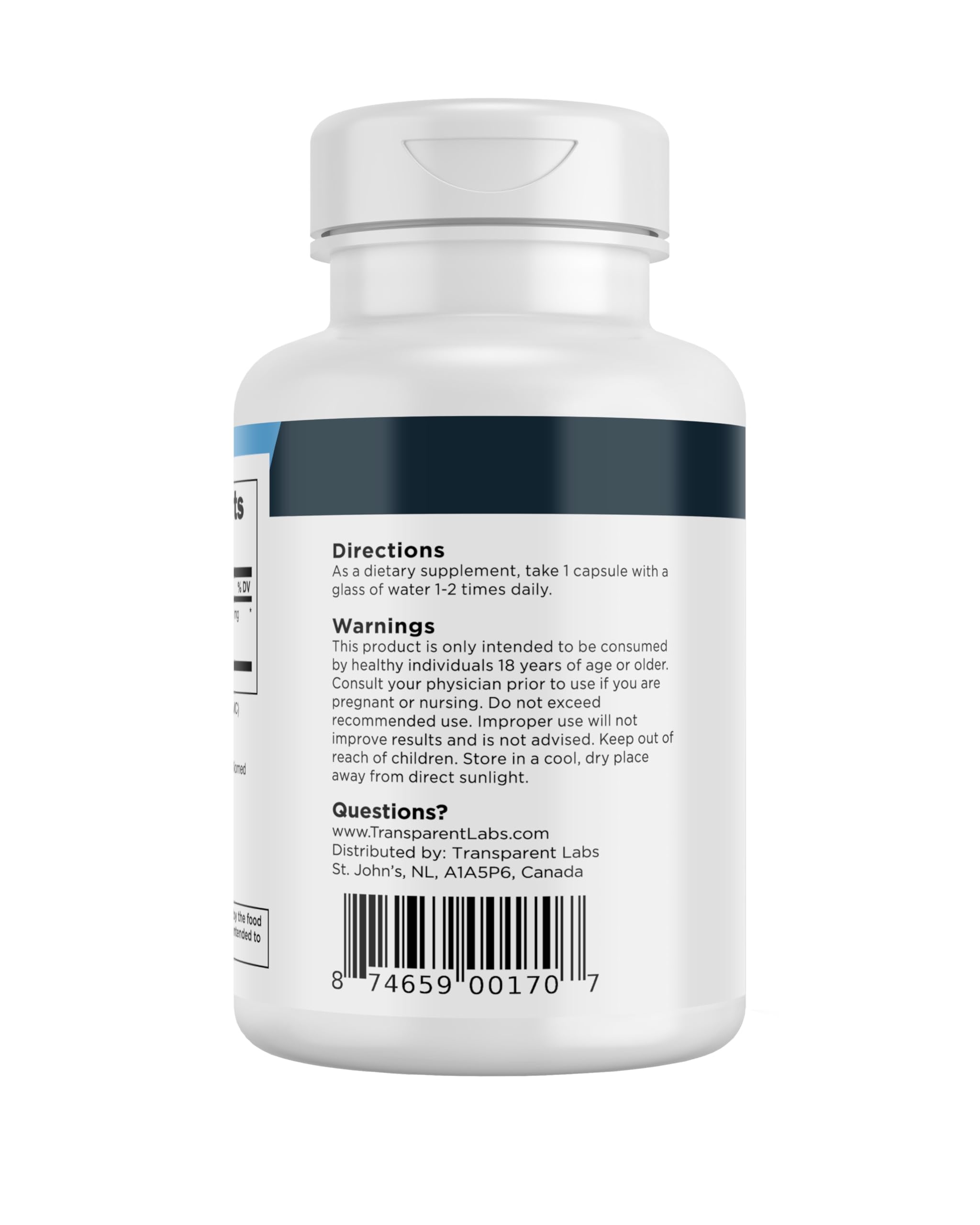 Transparent Labs ashwagandha for better sleep