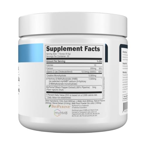 Transparent Labs creatine for muscle growth
