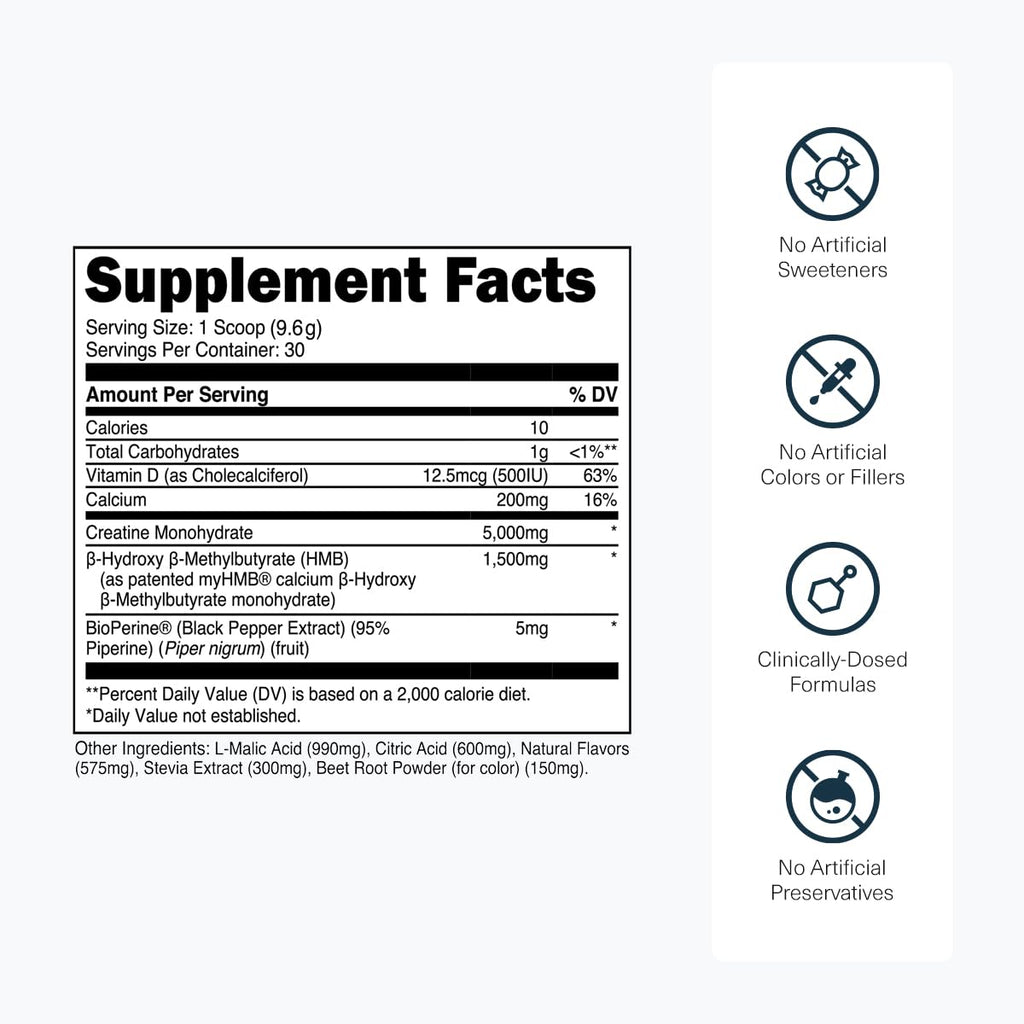 Transparent Labs creatine for recovery