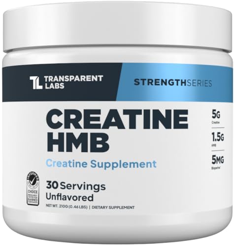 Transparent Labs creatine monohydrate powder