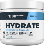 Transparent Labs electrolyte powder for hydration
