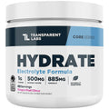 Transparent Labs Hydrate electrolyte drink mix
