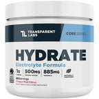 Transparent Labs Hydrate electrolyte drink mix