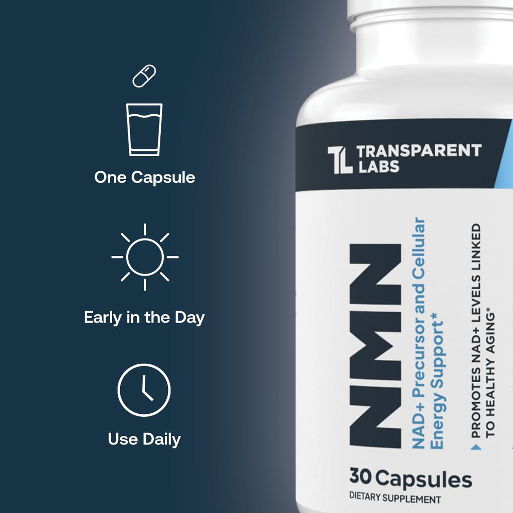 Transparent Labs NMN for anti-aging