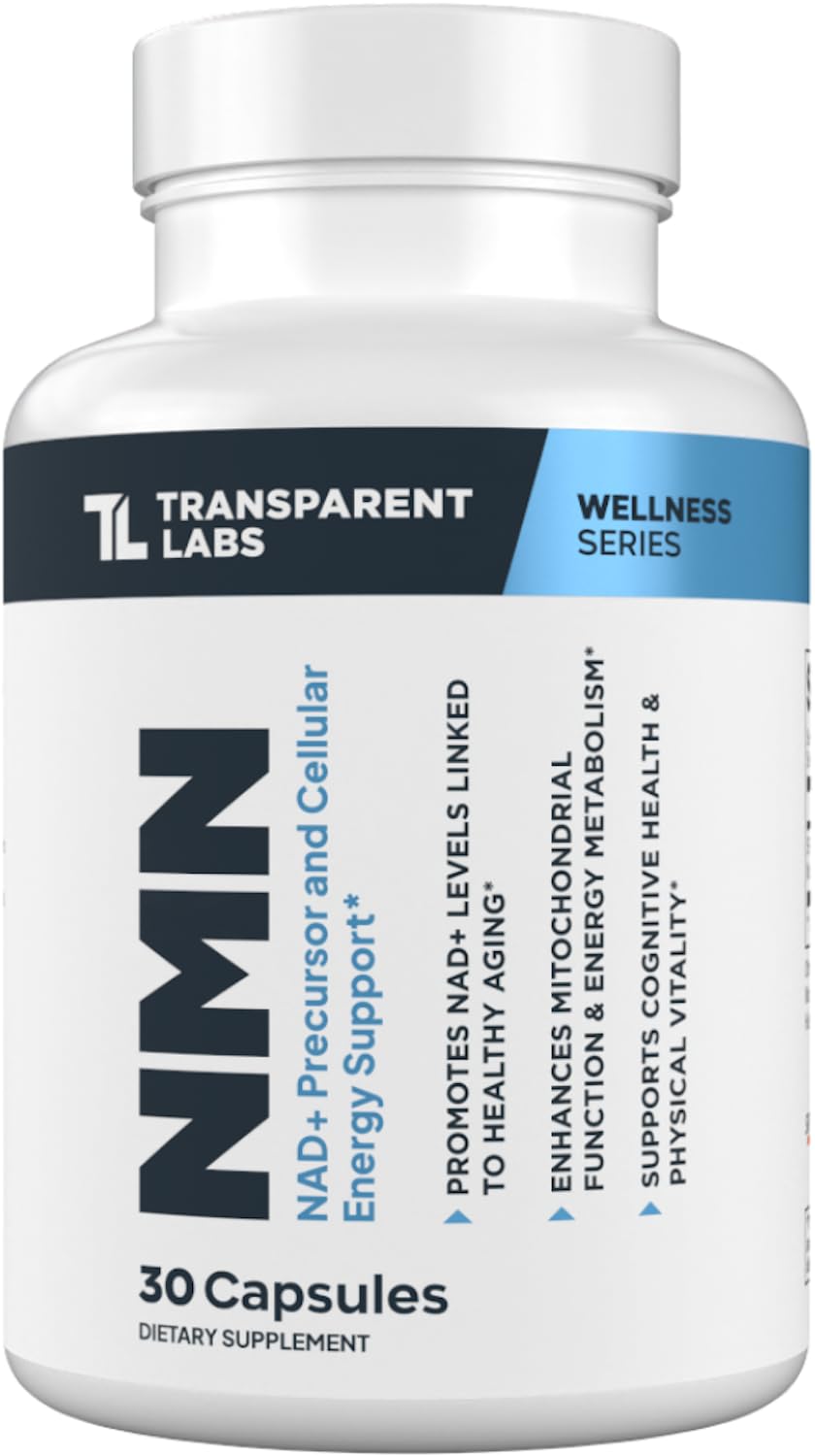 Transparent Labs NMN supplement benefits