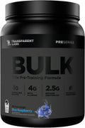 Transparent Labs pre-workout blue raspberry