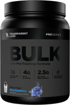 Transparent Labs pre-workout blue raspberry