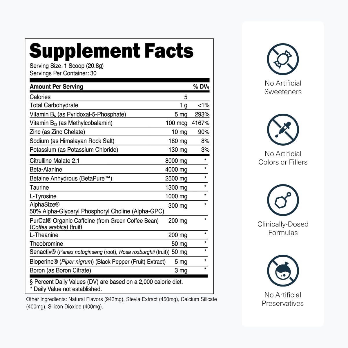Transparent Labs pre-workout for endurance