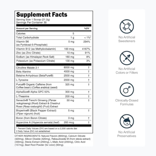 transparent labs pre-workout powder benefits