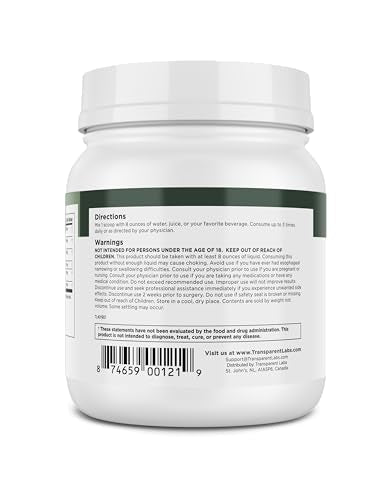 Transparent Labs spirulina superfood powder