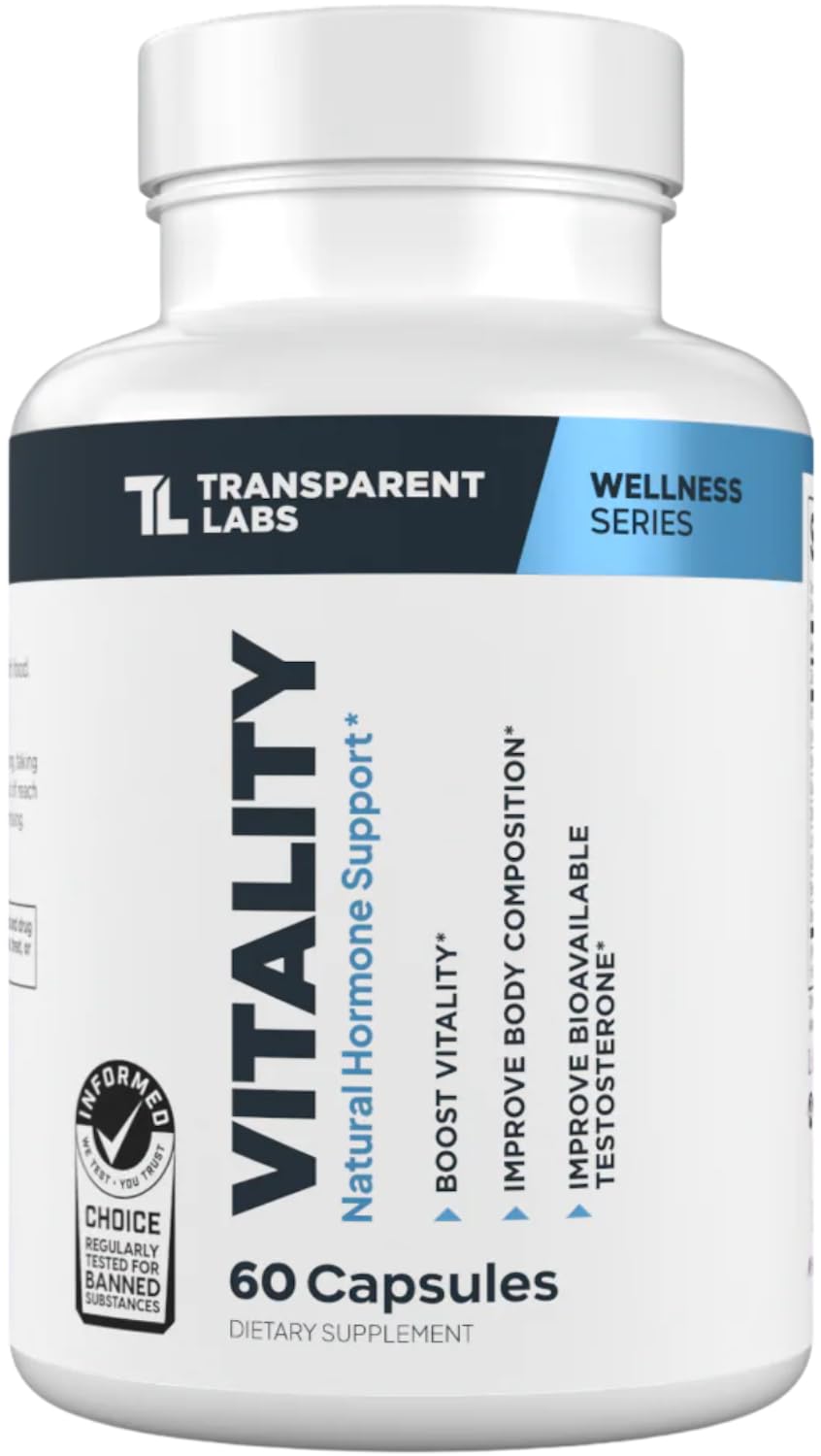 Transparent Labs testosterone booster capsules