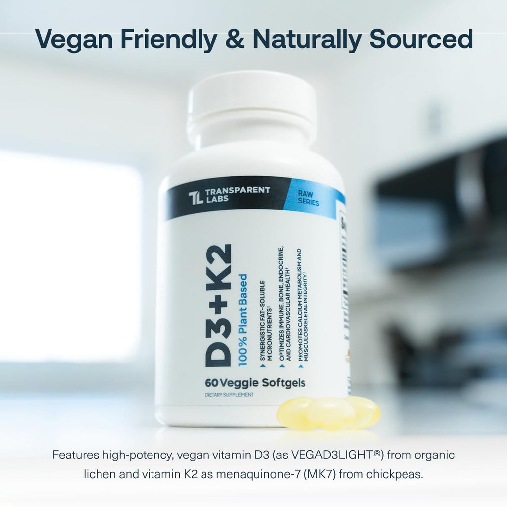 Transparent Labs vitamin D3 for bone health