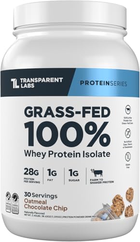 Transparent Labs whey protein isolate powder