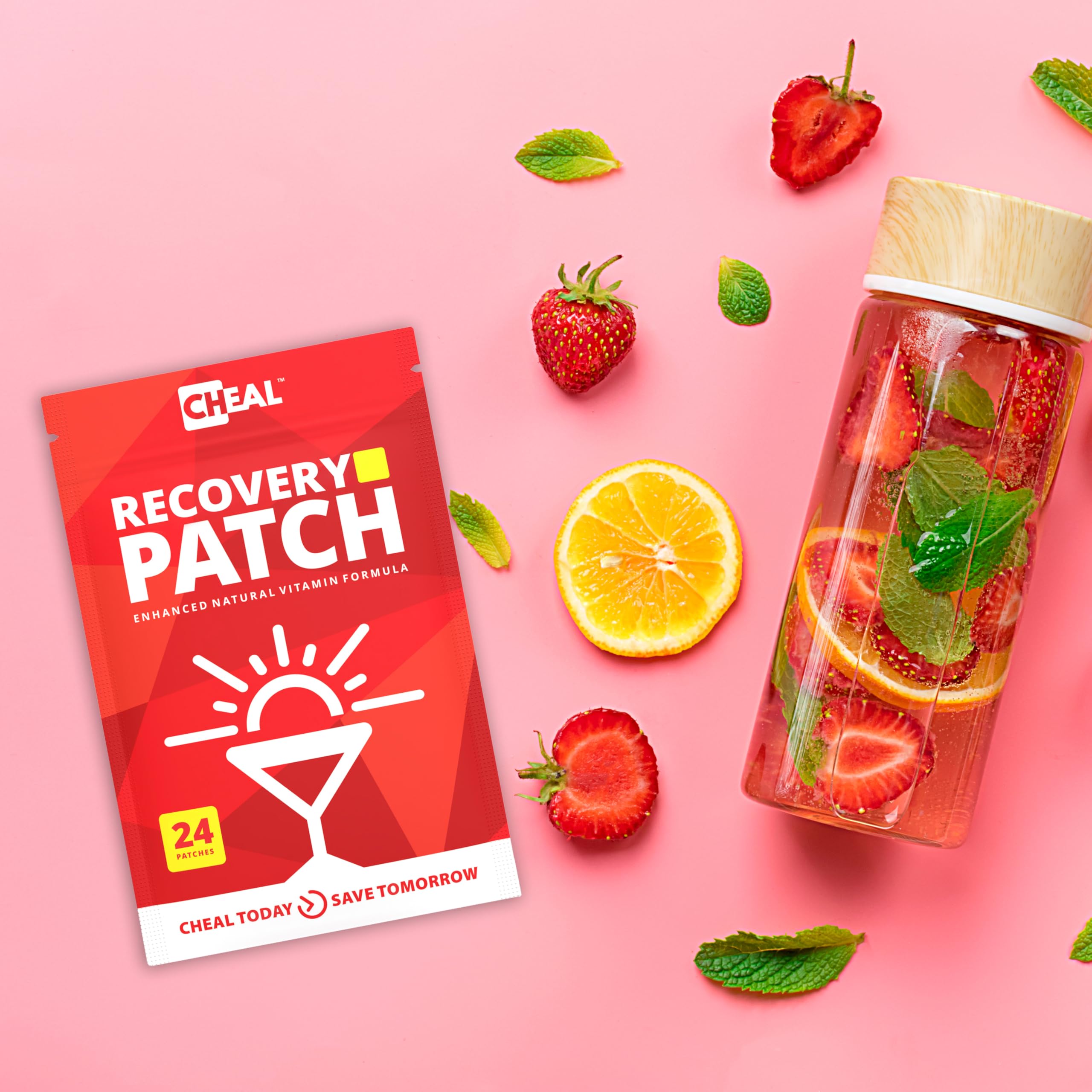 transparent waterproof vitamin patches
