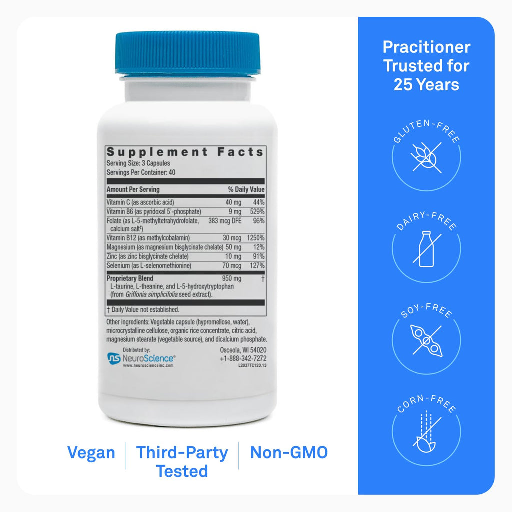 TravaCor 5-HTP for stress relief