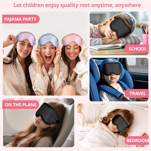 travel-friendly kids sleep mask