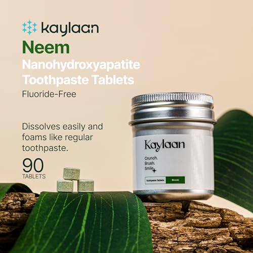 travel-friendly neem toothpaste tablets