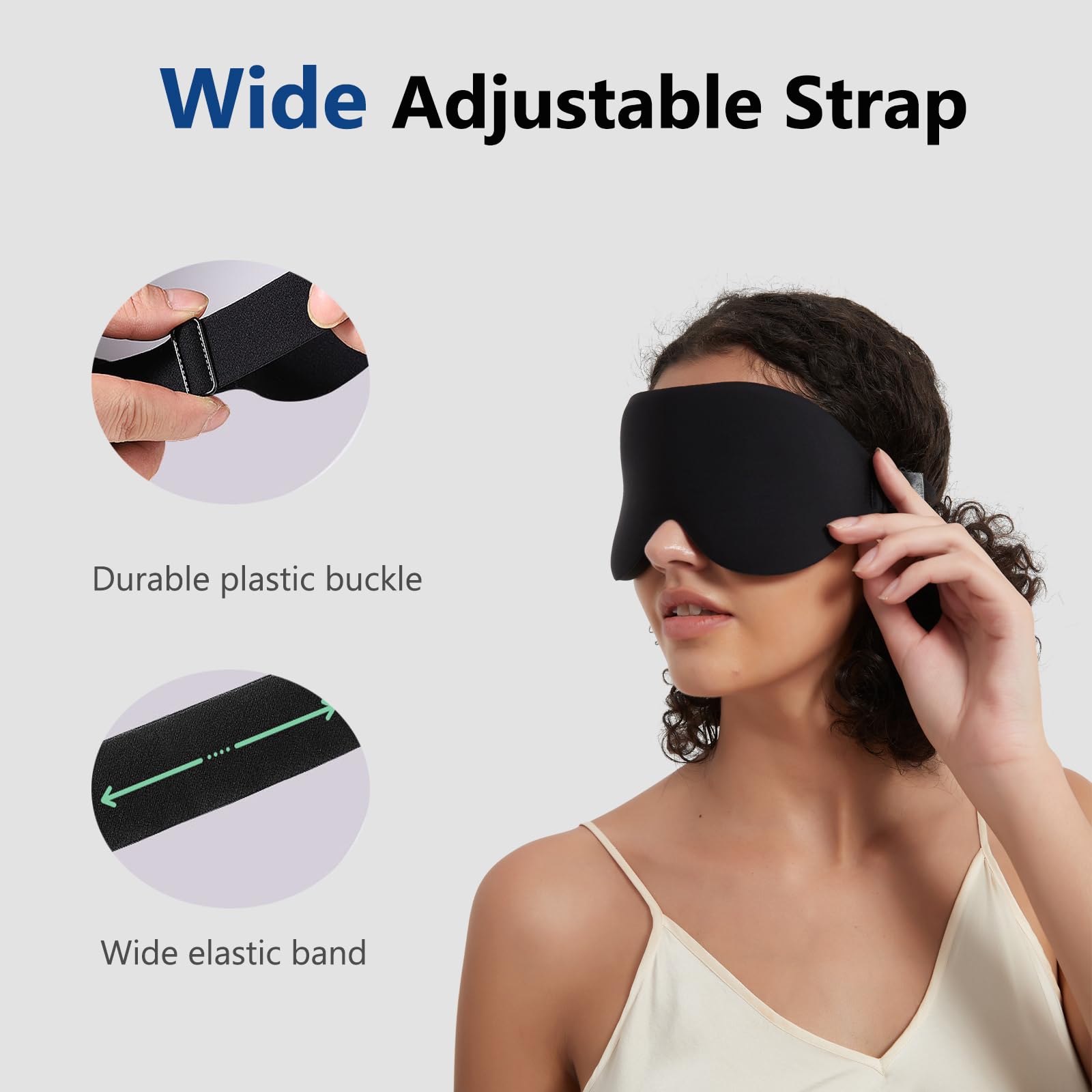 travel-friendly sleep mask design