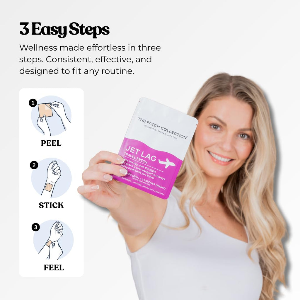 Travel-friendly vitamin patch solution