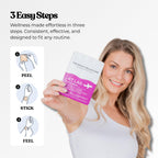 Travel-friendly vitamin patch solution